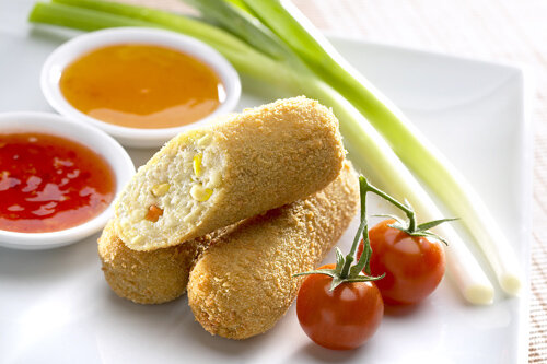 CHICKEN CHEESE CROQUETTES 36s – Extra Foods